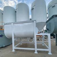 China Two Shaft Ribbon Paddle Mixer 90KW 1000-5000L for Putty and Stone Slurry for sale