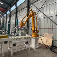 China Max 220kg Robotic Palletizer Manipulator 3200mm Arm Span Industrial Palletizing Robot for sale