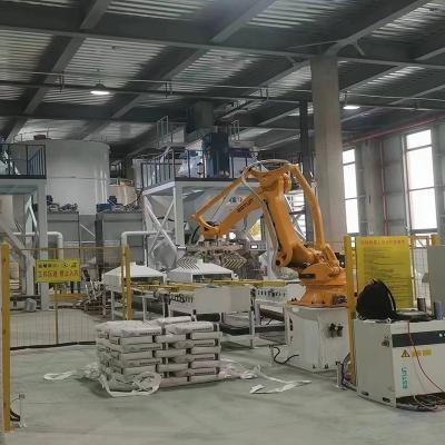China Electric 360 Rotation Automatic Palletizer 220kg Load Palletizing Robot for sale