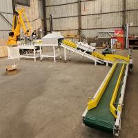 China 4 Axis PLC Robotic Arm Palletizer 800 Bags per Hour Industrial Palletizing Robot for sale