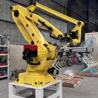 China Dry Powder Palletizing Robot Arm 3kW 380V Automatic Palletizing System 3220mm for sale
