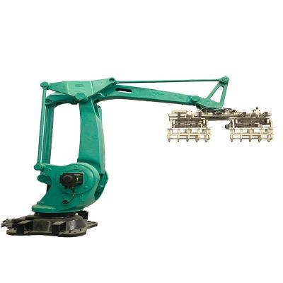 China High Level Universal Robots Palletizing 360 Degree Robotic Case Palletizer 220kg for sale