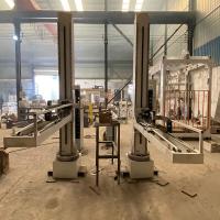 China PLC Soybean Flour Robot Palletisers Toner Automatic Robotic Palletizer for sale