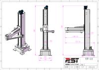 China Automatic Robot Palletiser 100-200 Times per Hour for Boxes Cartons and Paper Boxes 50kg Capacity for sale