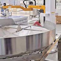 China Automatic Robot Palletiser Packaging Machine Box Type 50kg 2000mm Working Radius for sale