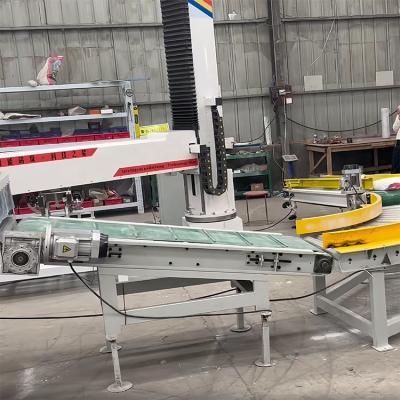 China 4-Axis Automatic Servo Palletizer 50kg Load 2000mm Radius for Boxes and Bags for sale