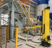China Swing Arm Robot Palletizer 50kg Load 400-500 Cycles per Hour for Granular Bags Feed Building Materials for sale