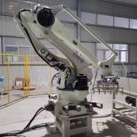 China Bags Boxes Automatic Robot Palletisers 380v Customizable Accurate Grasping for sale