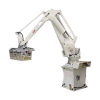 China Robotic Automatic Box Palletizer Industrial Load 120-210kg Customizable Solutions for sale