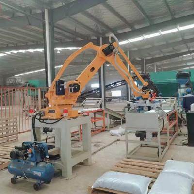 China Automatic Robot Palletiser Machine 120kg Load 3100mm Stacking Height for Carton Bag Box for sale