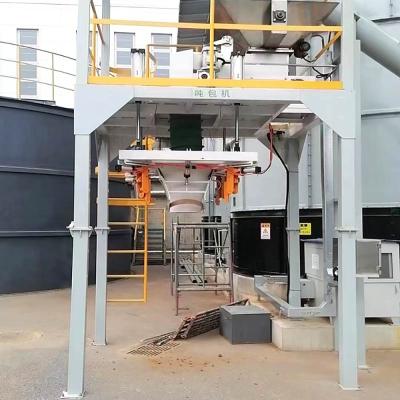 China Open Mouth Bag Packaging Machine 100-500kg CE Certified Powder Filling Equipment for sale