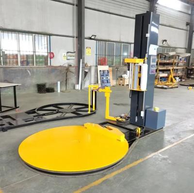 China Automatic Turntable Pallet Stretch Wrap Machine 2000mm Height 20-40 Loads per Hour for sale