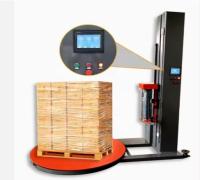 China Automatic Plastic Film Packaging Machine PLC Control 2000kg Capacity 20-40 Loads per Hour for sale