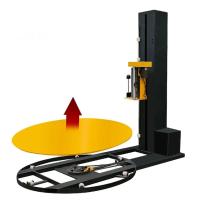 China Full Automatic Carton Large Film Wrapping Machine With  Scale Tray Winding Turntable for sale