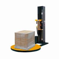 China Full Automatic Carton Large Film Wrapping Machine With  Scale Tray Winding Turntable for sale