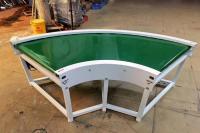 China Quick Dry Unloading Belt Conveyor 300mm-2000mm Width Conveyor Belt Machine for sale