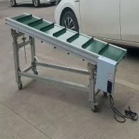 China Customizable Vertical Conveyor Rubber Conveyor Belt Machine 200kg for sale