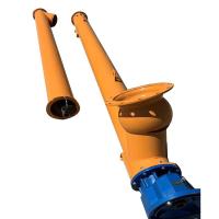 China Large Spiral Shaft Auger Conveyor Systems Customized Screw Conveying System for sale