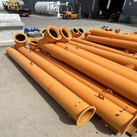 China Large Spiral Shaft Auger Conveyor Systems Customized Screw Conveying System for sale