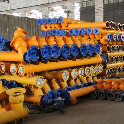 China Stainless Steel 5kW Spiral Screw Conveyor Machine Belt Structure for sale