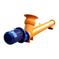 China 50TPH Cement Screw Conveyor Spiral Screw Conveyor Inclined Horizontal for Bulk Material Handling for sale