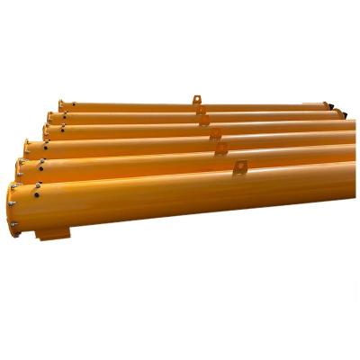 China Stainless Steel Flexible Screw Auger Conveyor 50tons/h 5kW Sand Cement for sale