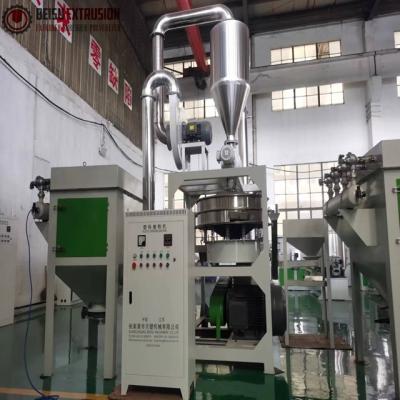 China SMW-500/600/800 Plastic SPC/PVC/WPC High Speed Pulverzing Milling Machine for sale