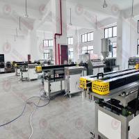 China PA/PE/PP Single Wall Corrugated Electric Wire Soft Pipe Forming Extrusion Machine for sale