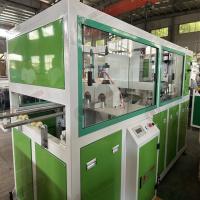 China BS-32 Double Pipe Single Screw Extruding Making Machine With Cutter for sale