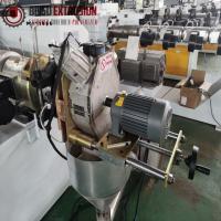 China 250-300Kg/h Plastic Transparent PVC Pelletizing Line With Hot Die Cutting for sale