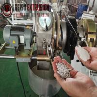 China 250-300Kg/h Plastic Transparent PVC Pelletizing Line With Hot Die Cutting for sale