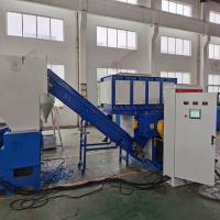 China Waste Recycling Plastic Single Shaft Shredder Machine For Pipes/Sheet/Profile/Lumps/barrels for sale