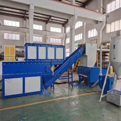 China Waste Recycling Plastic Single Shaft Shredder Machine For Pipes/Sheet/Profile/Lumps/barrels for sale