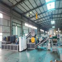 China Waste Plastic Metal Wire Double Shaft Shredding Machine With Recycling Crusher Separator for sale