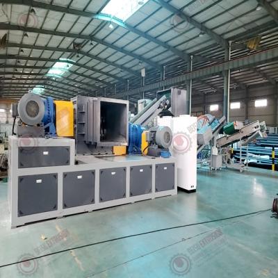 China Waste Plastic Metal Wire Double Shaft Shredding Machine With Recycling Crusher Separator for sale