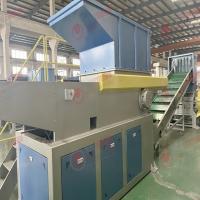 China Heavy Duty Load Single Shaft Shredder and Crusher Machine for Plastic PVC PE PP ABS Lumps Die Head Wastes for sale