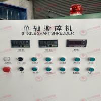 China Heavy Duty Load Single Shaft Shredder and Crusher Machine for Plastic PVC PE PP ABS Lumps Die Head Wastes for sale