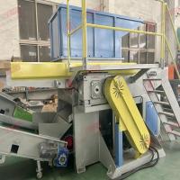 China Heavy Duty Load Single Shaft Shredder and Crusher Machine for Plastic PVC PE PP ABS Lumps Die Head Wastes for sale