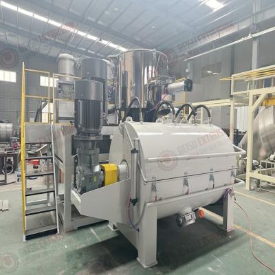 China SRL-W1000/3000 Plastic PVC SPC WPC weighing mixing equipment plant for flooring sheet and board for sale