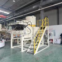 China SRL-W1000/3000 Plastic PVC SPC WPC weighing mixing equipment plant for flooring sheet and board for sale