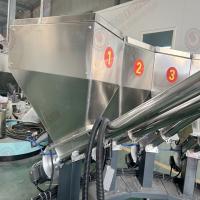 China Automatic Plastic Mixer Machine with 1-50Kg Ingredient Range and 5-20G High Precision Weighing for PVC/SPC/WPC for sale