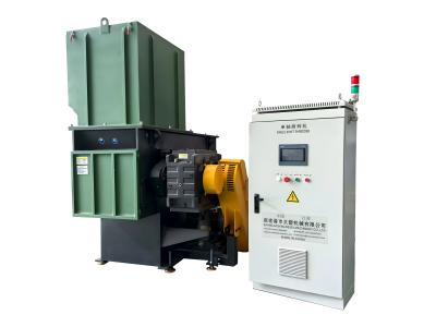 China Industrial Plastic Shredder Machine with 22 Kw Motor Power 50MM Screen Sieve and D2/SKD-11 Blades for Efficient Recycling for sale