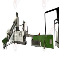 China 500Kg/H Capacity Plastic PE Film water ring Granulation Production Line With Pelletizer for sale
