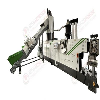 China 500Kg/H Capacity Plastic PE Film water ring Granulation Production Line With Pelletizer for sale
