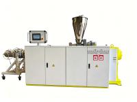 China 75mm-250mm PVC Pipe Extruder Making Machine With R-type Expanding Accessories for sale