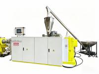 China 75mm-250mm PVC Pipe Extruder Making Machine With R-type Expanding Accessories for sale