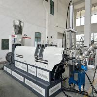 China 150Kg/h Water-Cooling Double Stage Plastic Pelletizing Machine for PE PP Recycling Granulation for sale