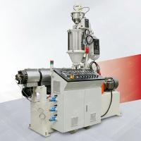 China SJ-25 to SJ-150 Single Screw Extruder for PE Pipe Extrusion Line and Plastic Recycling Machine for sale