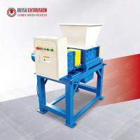 China DBS-300 Mini Twin Shaft Shredder with 300 x 200 mm Shredding Chamber, 3 kW Drive Power, and 80–100 kg/hr Throughput for sale