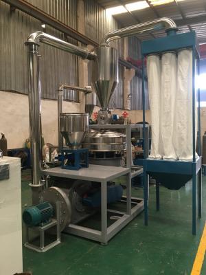 China UPVC / CPVC / OPVC Plastic Pulverizer Machine 0.75KW Vibrator Power Energy Saving for sale
